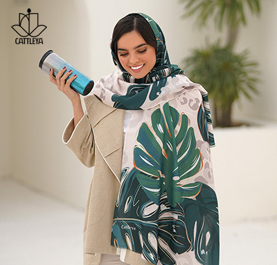 شال سبز - نحوه ست کردنشال سبز با دیگر رنگ ها - کاتلیا